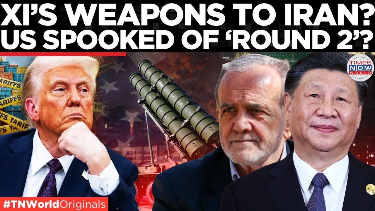 CHINA-IRAN WEAPONS  Shock: Beijing Prepares Arms Shipment, Trump Threatens 50% Tariffs | US-Iran War