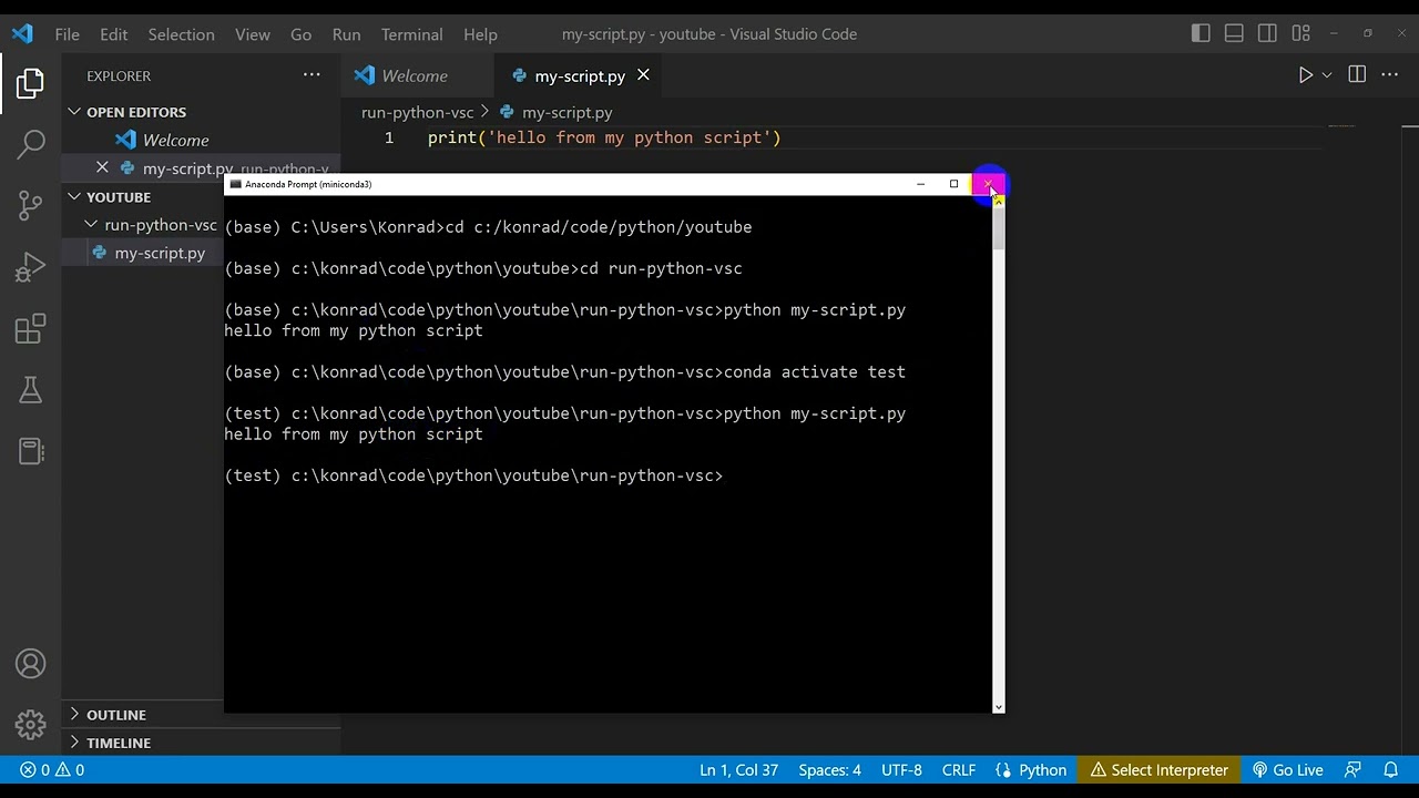 4 Ways to Run Python Code with Visual Studio Code