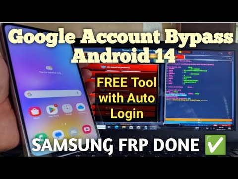 Samsung Unlock Tool with free login, Samsung FRP bypass Android 14 with free Tool