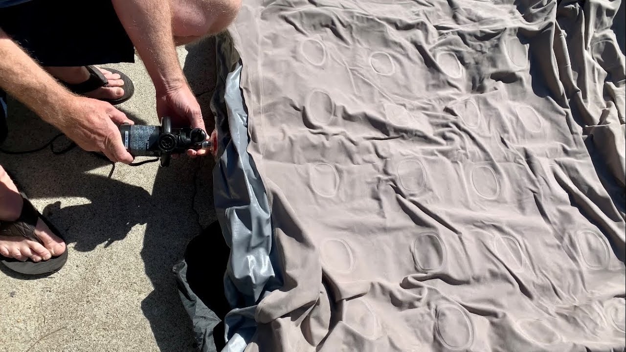 How to deflate an air mattress