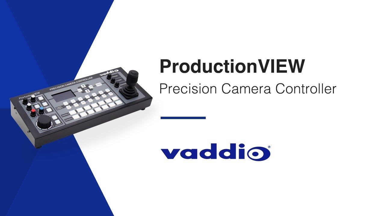 Vaddio PTZ Precision Camera Controller (PCC) System
