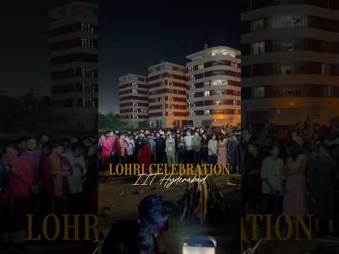 Lohri celebration at IIT Hyderabad β¨π«° #iit #iithyderabad #jee #gate