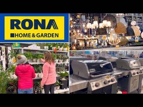 SHOP & TOUR AT RONA HOME & GARDEN SASKATOON | OLAN CANADA VLOG