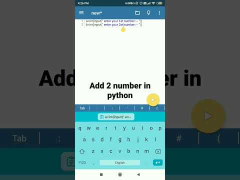 Add 2 number's in python using int(input) function