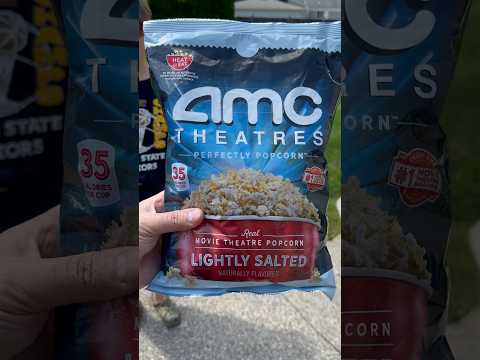 AMC Theatres Popcorn in a Bag #shorts