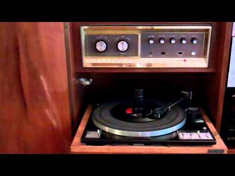 1959 GE MS-4000 STEREO CLASSIC TUBE AMPLIFIER .. GARRARD GT 55 .. MORSE CODE OF LOVE . THE CAPRIS