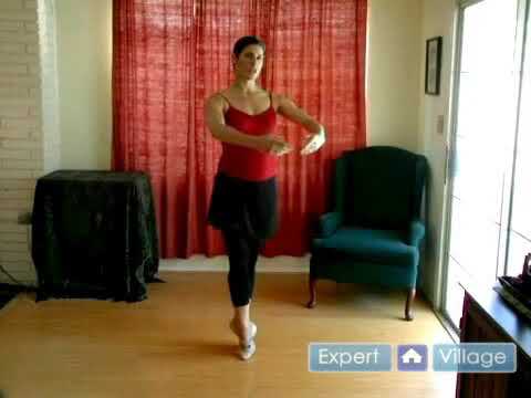 Pique Step in Advanced Ballet Dancing