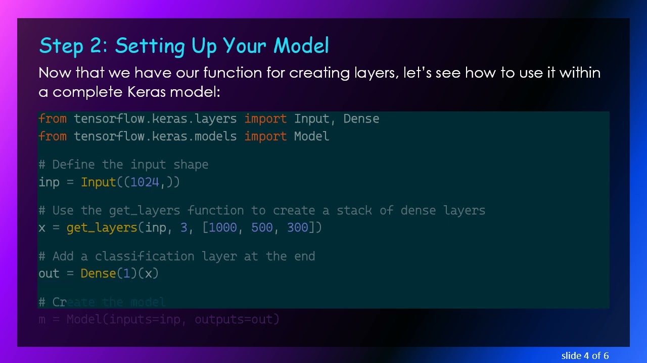 How to Use Stack of Dense Layers in Keras Functional API with TensorFlow 2