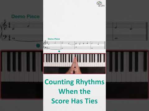 Counting Rhythms When the Piano Score Has Ties