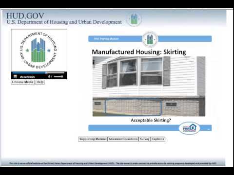 FHA Appraisal Inspection - HUD Webinar