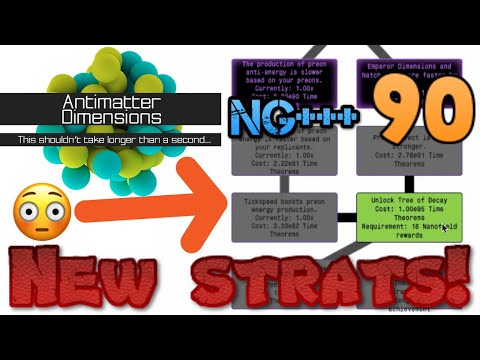 Antimatter Dimensions NG+++ Episode 90: NEW STRATEGIES!