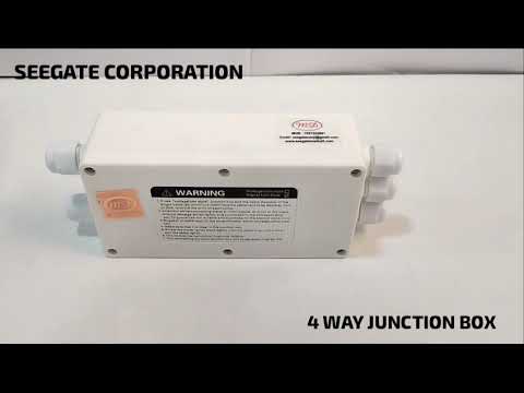 4 Way PVC Junction Box - Four Way PVC Junction Box Latest Price ...