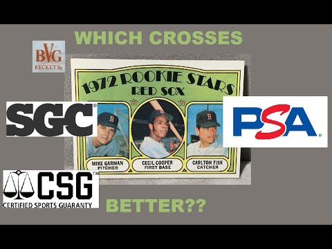 1972 Carlton Fisk Rookie PSA Crossover Grading Challenge