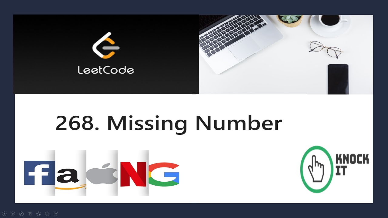 Leetcode Missing Number | JAVA | Simple XOR Logic