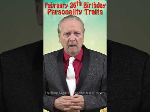 February 26 Birthday Personality Traits #shorts #pisces #astrology #personality #characteristics