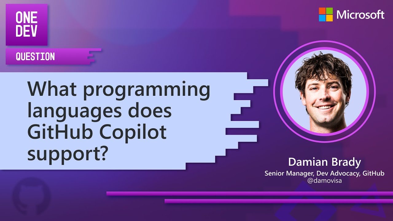 What programming languages does GitHub Copilot support?