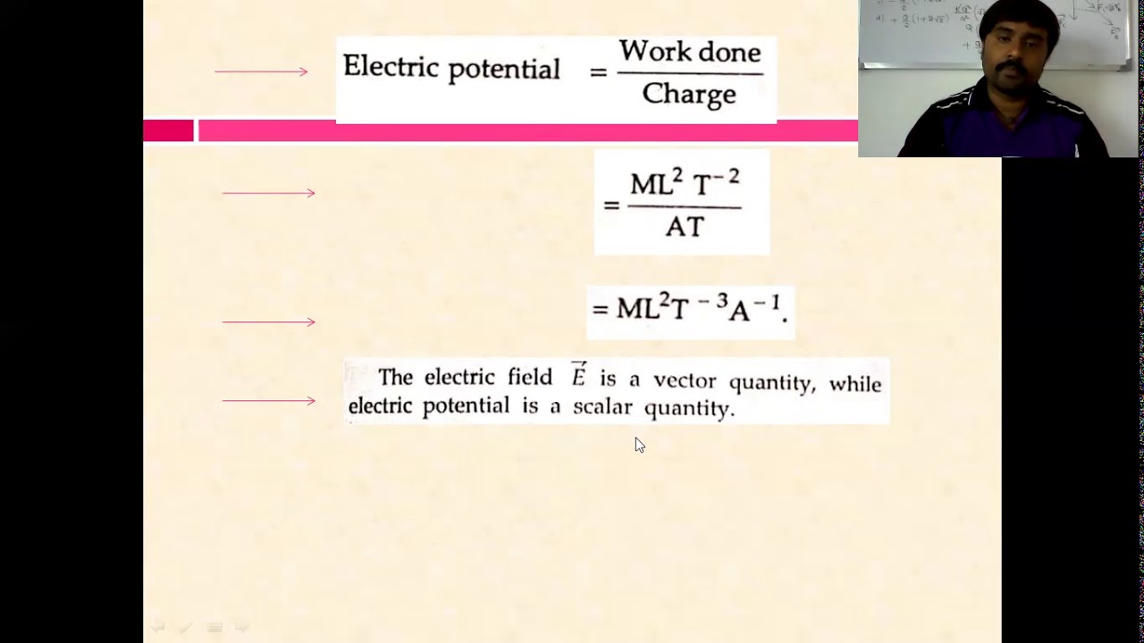 2.ELECTROSTATIC POTENTIAL AND CAPACITANCE PPT ( CLASS -1)