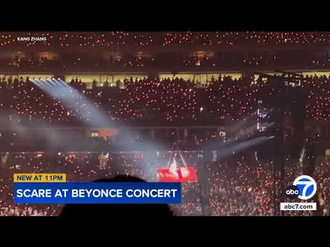 Beyoncé's car malfunctions while suspended in air during concert in Houston