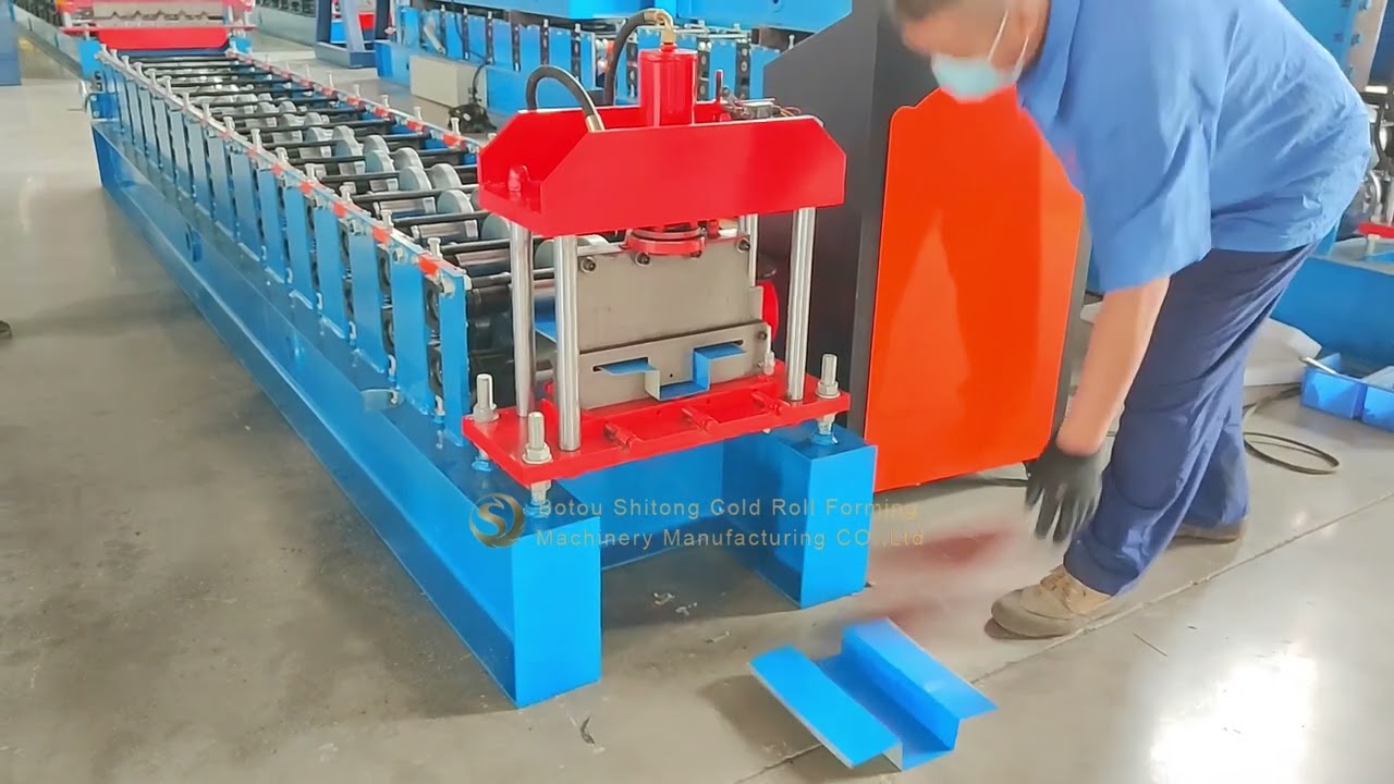 400 model gutter roll forming machine