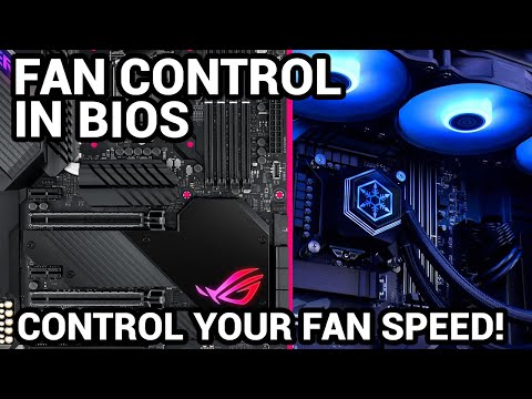 How to Control Fan Speed on PC! PC Fan control in BIOS!