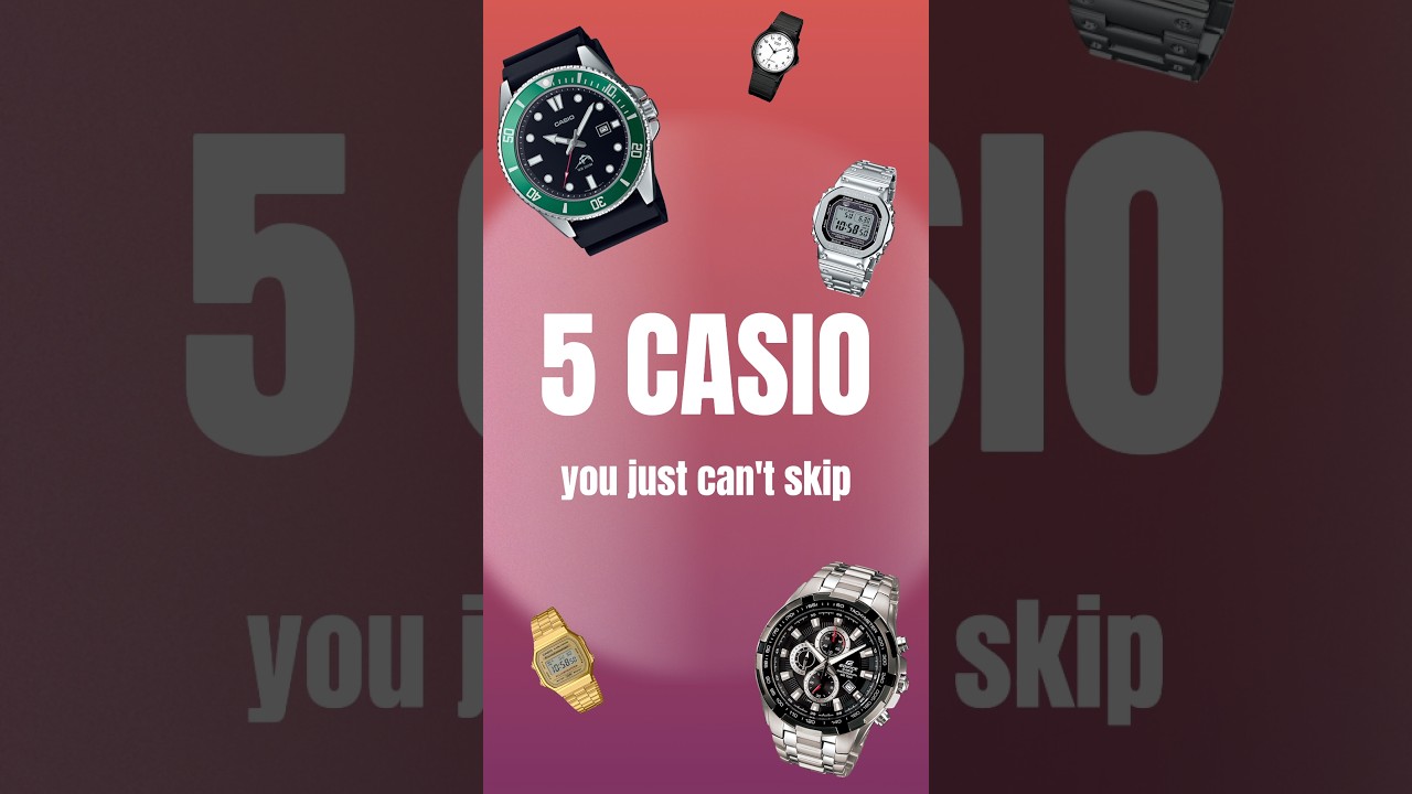 5 Casio Watches Most People Skip… But Shouldn’t