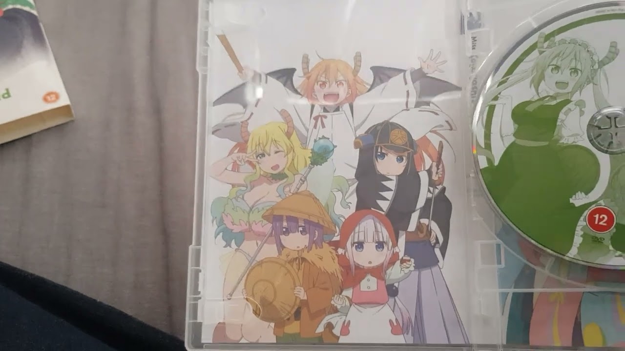 Miss Kobayashi's Dragon Maid dvd Unboxing and thoughts