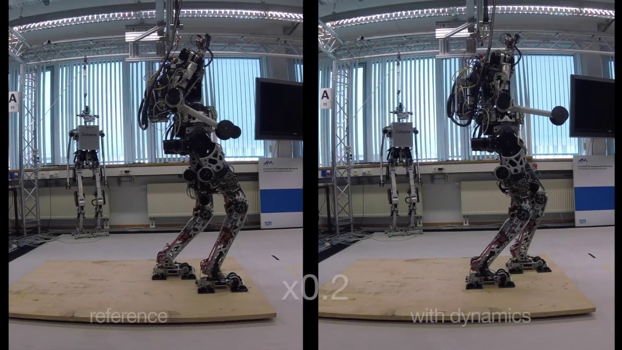 Hybrid Position/Force Control for Biped Robot Stabilization with Integrated Center of Mass Dynamics