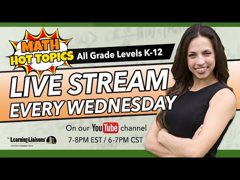 Free Math Prep Wednesdays | Hot Topics Math [FTCE, TExES & Praxis] - January 19, 2022