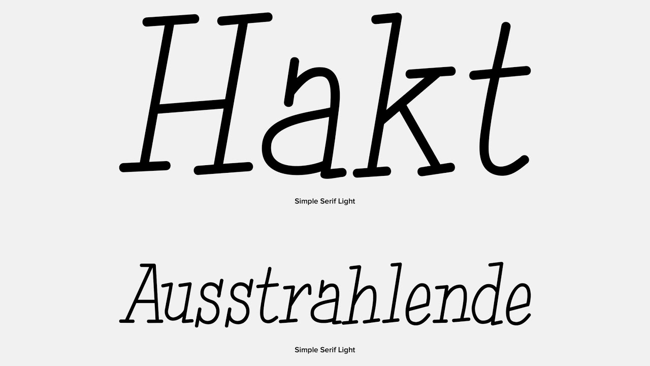 Simple Serif Font Download
