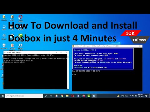 How to Download and Install DOSBox On Windows(7,8,10) in Just 4 Minutes
