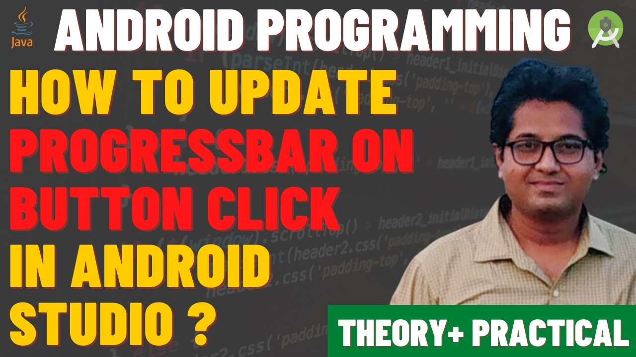 ProgressBar in Android | Android ProgressBar Example | ProgressBar Tutorial With Button Click Event