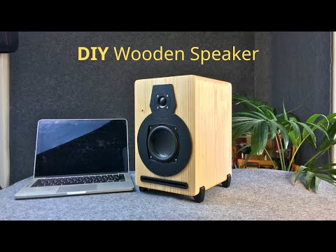 🪵 Wooden Speaker DIY・Free STEP File for 3D printing・Cults