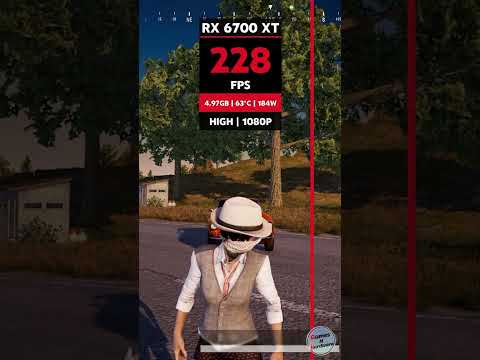 RX 6700 XT vs PUBG – Ultra vs Low Visuals