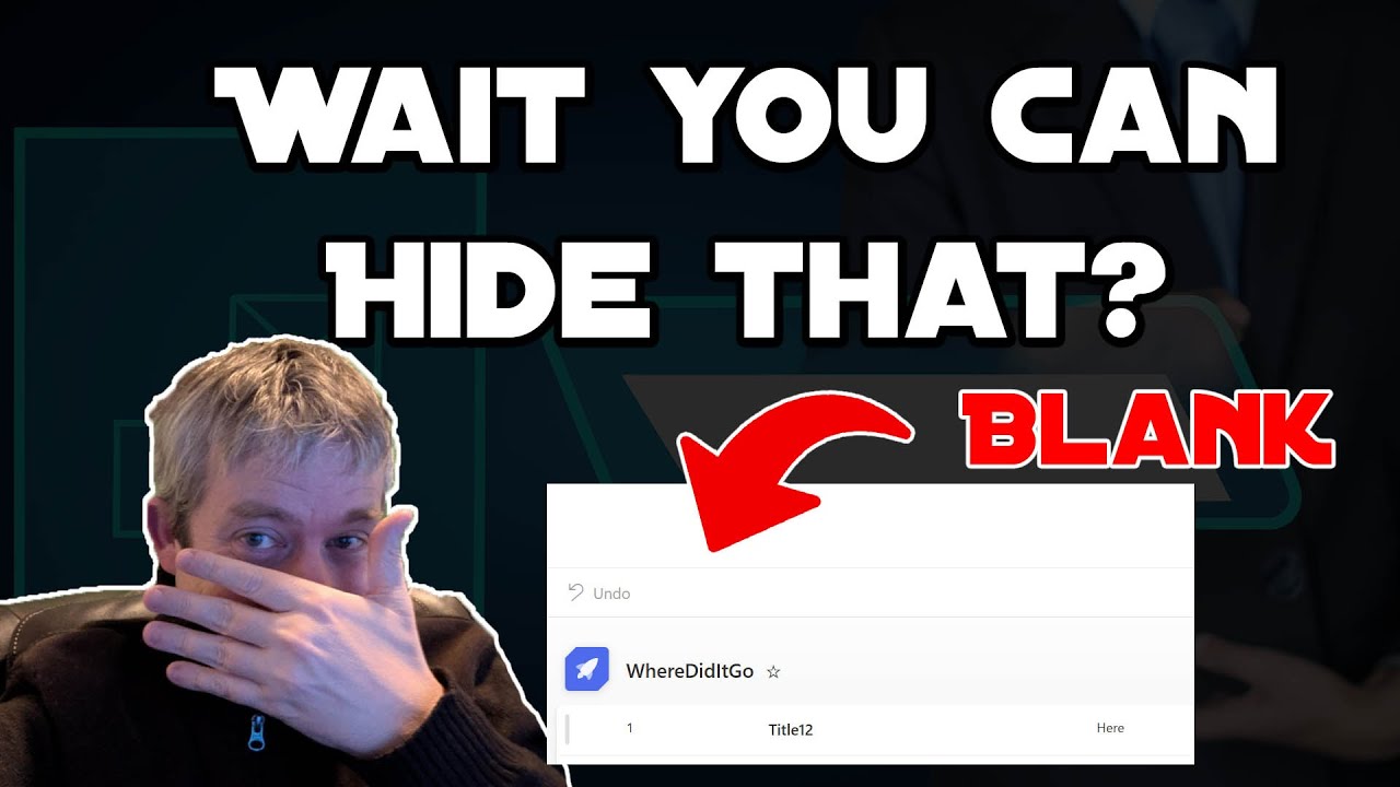 SharePoint Secrets: Hide UI Elements in SharePoint Pages, Lis...