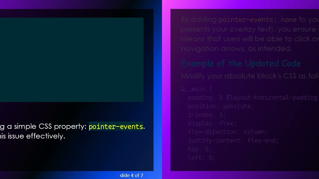How to Fix CSS Positioning Issues with Overlay Elements