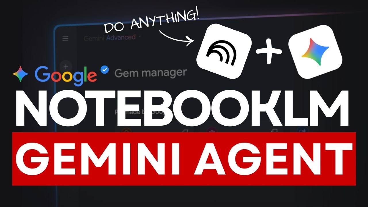 NotebookLM Gemini Agent: Google's Most POWERFUL AI Combo!