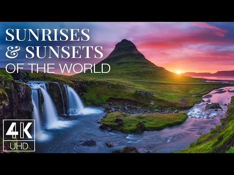 9 HRS Most Beautiful Sunrises & Sunsets of the World - Wallpapers Slideshow in 4K