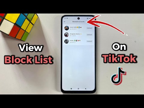 How to Check Block List on TikTok