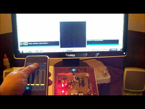 Arduino in a Book: Touch osc iPhone remote control