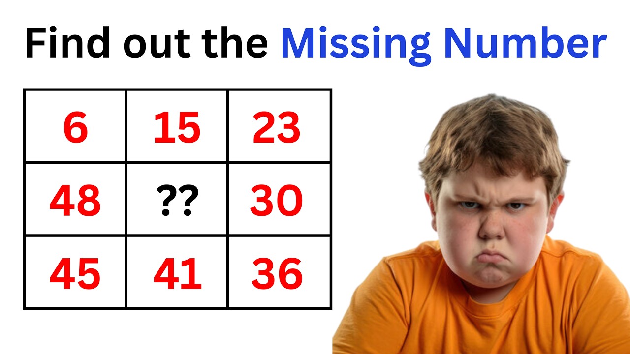 Find The Missing Number - Hard Math Puzzle || Maths Puzzle || Number Puzzle