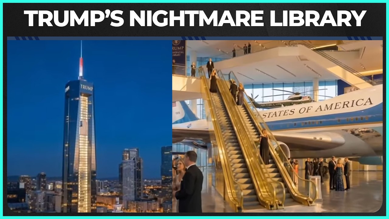 Trump Reveals Presidential Library Mockups