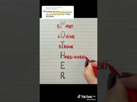 That is what mother stands for