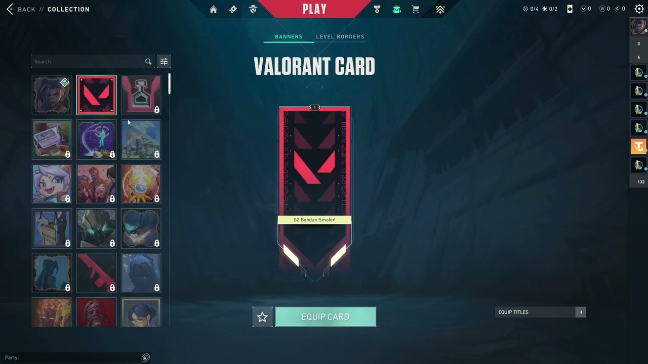 How to Change Profile Banner in Valorant #tutorial