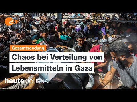 heute journal vom 30.05.2025 Flutgefahr im Lötschental, Hunger in Gaza, mehr Soldaten für Bundeswehr