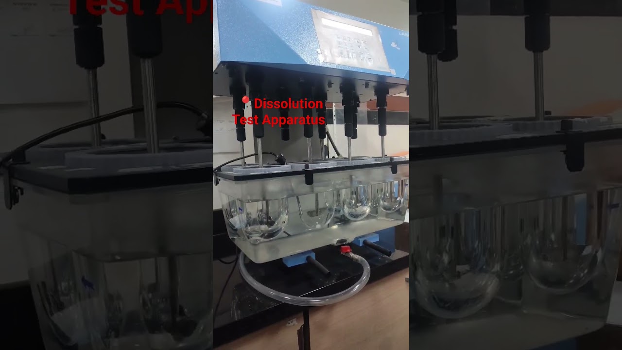 📍 Dissolution Test apparatus : Working, Mechanisms And Uses Of Tablet Dissolution Process.