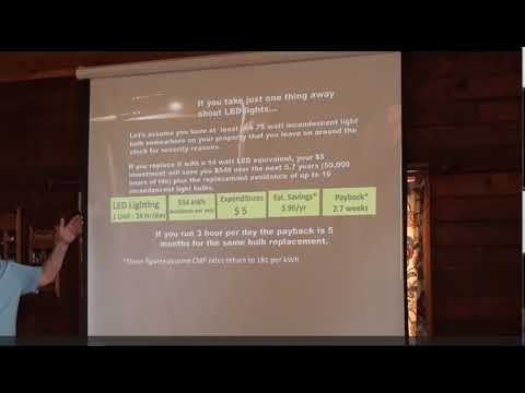 Pursuit of a Net Zero Energy Home Part B4 LED Lighting 1.7 min