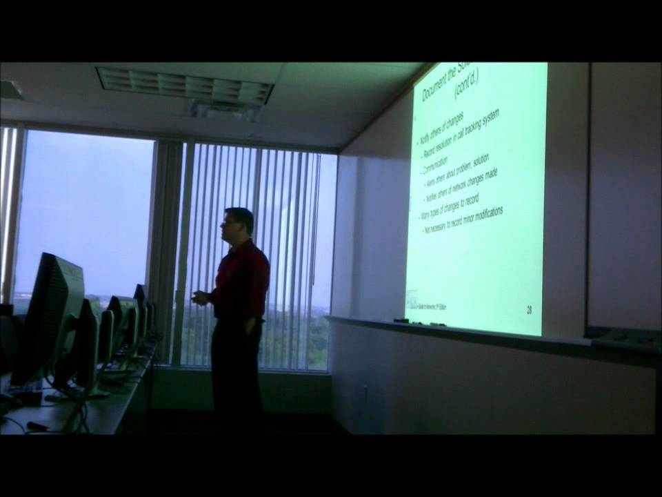 CIS 347: Chapter 13: Troubleshooting Network Problems