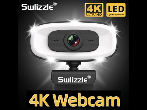 Cool Gadgets ~ 4K Webcam ~ PC Webcam ~Full HD Conference ~ Autofocus USB Web Camera with MIC #shorts