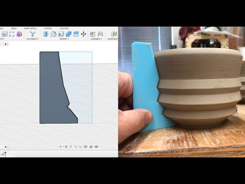 Making a throwing rib with Fusion 360 – The Claybucket