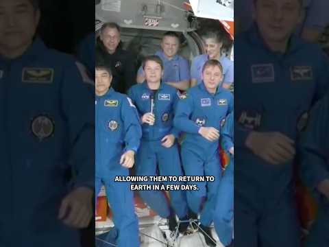 SpaceX crew arrives at ISS to relieve stuck astronauts